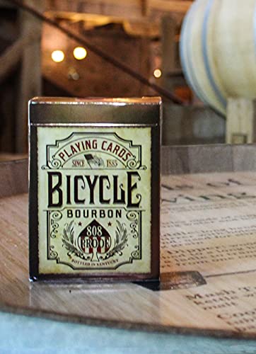 Bicycle Bourbon Playing Cards Brown'