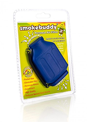 Smoke Buddy Personal Air Filter Junior Staff (Blue) - Without LED light