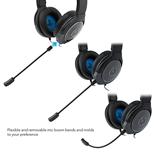 PDP PS4 Afterglow AG 6 Wired Gaming Headset, 051-077-NA-BK