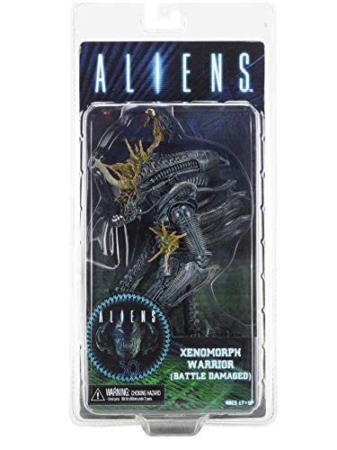 NECA - Aliens 7" scale action figure - Series 12 Xenomorph Warrior Blue (Battle Damaged)