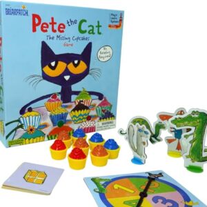 Briarpatch Pete the Cat The Missing Cupcakes Game, Fans of Pete the Cat Books, Ages 3+