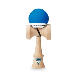 krom kendama pop dark blue – smooth texture and flawless balance – enhanced cognitive skills – improved balance, reflexes, and creativity – kendama pro model for beginners and experts