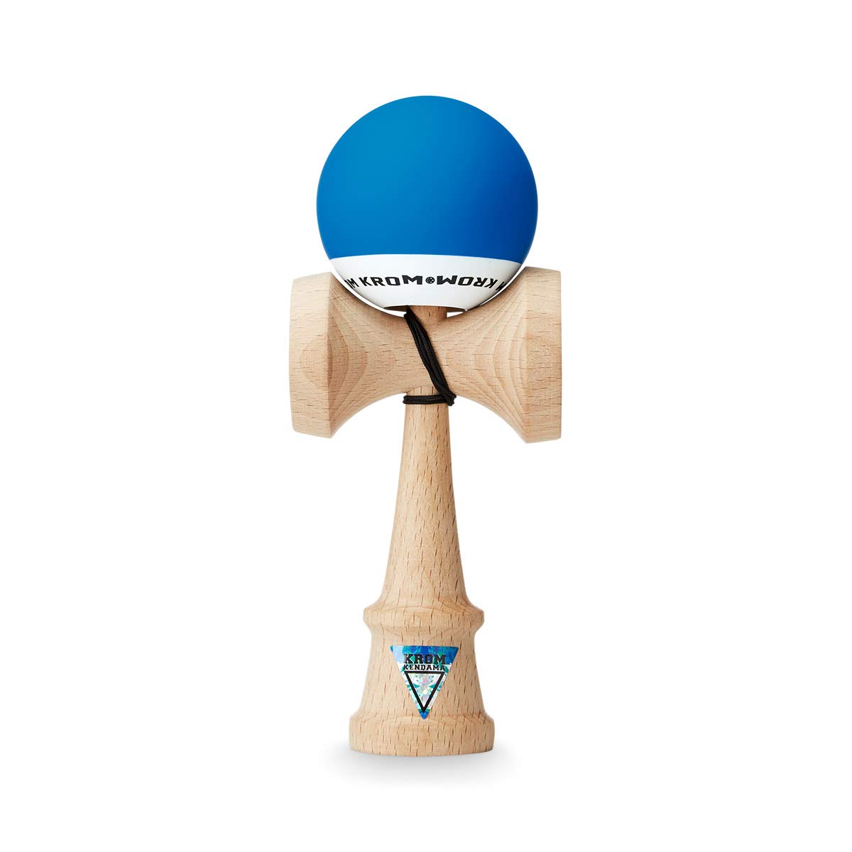 KROM Kendama POP Dark Blue – Smooth Texture and Flawless Balance – Enhanced Cognitive Skills – Improved Balance, Reflexes, and Creativity – Kendama Pro Model for Beginners and Experts