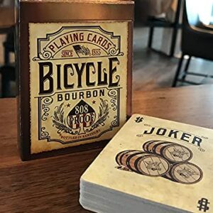 Bicycle Bourbon Playing Cards Brown'