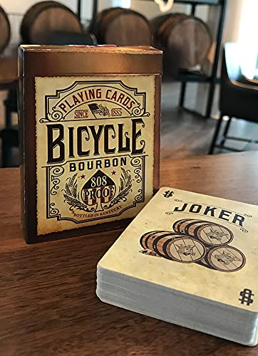 Bicycle Bourbon Playing Cards Brown'