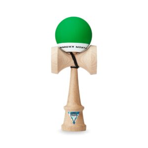 krom kendama pop dark green – flawless balance – strong and durable – enhanced cognitive skills – improved balance, reflexes, and creativity – kendama model pro made for beginners and experts