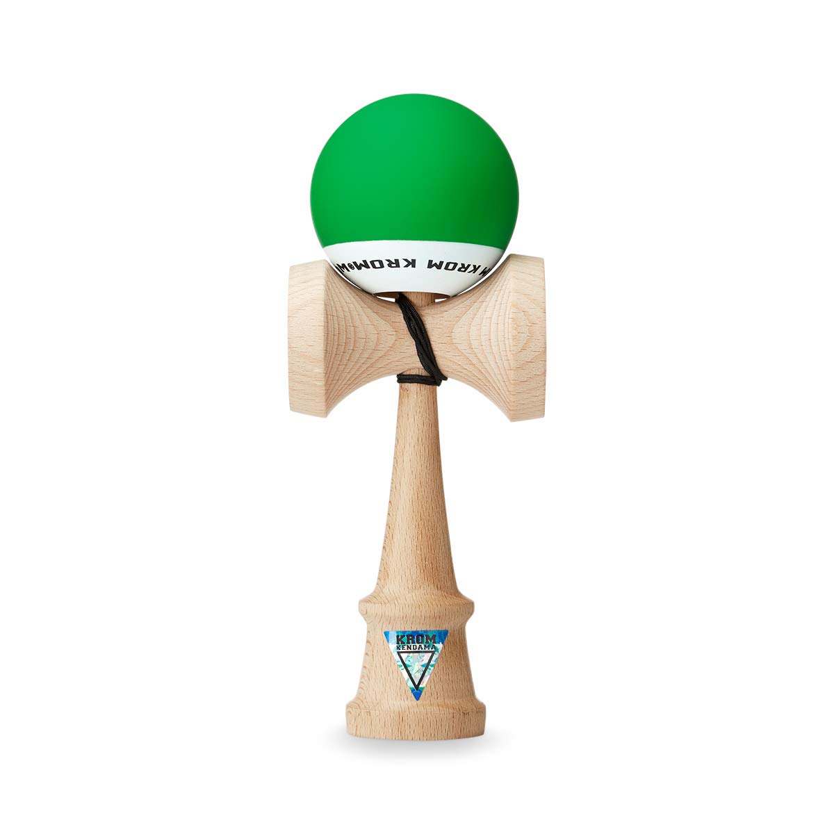 KROM Kendama POP Dark Green – Flawless Balance – Strong and Durable – Enhanced Cognitive Skills – Improved Balance, Reflexes, and Creativity – Kendama Model Pro Made For Beginners and Experts