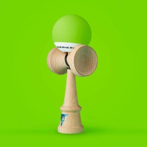 KROM Kendama POP Lime Green – Flawless Balance – Strong and Durable – Enhanced Cognitive Skills – Improved Balance, Reflexes, and Creativity – Kendama Model Pro Made For Beginners and Experts