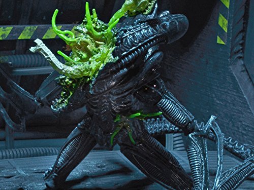 NECA - Aliens 7" scale action figure - Series 12 Xenomorph Warrior Blue (Battle Damaged)