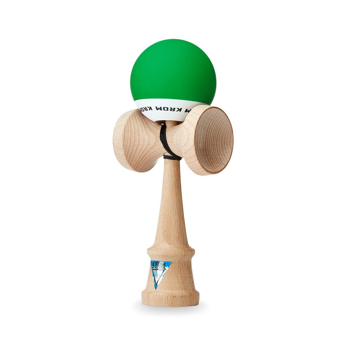 KROM Kendama POP Dark Green – Flawless Balance – Strong and Durable – Enhanced Cognitive Skills – Improved Balance, Reflexes, and Creativity – Kendama Model Pro Made For Beginners and Experts