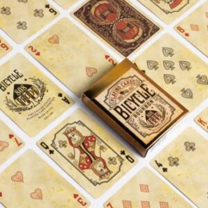 Bicycle Bourbon Playing Cards Brown'