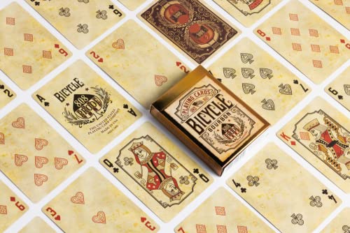 Bicycle Bourbon Playing Cards Brown'