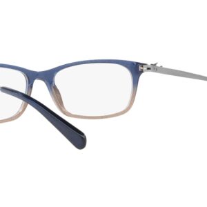 Coach HC6110 Prescription Eyewear Frames, Blue Beige Glitter Gradient/Demo Lens, 50 mm