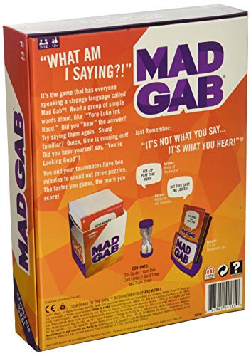 Mattel Games Mad Gab