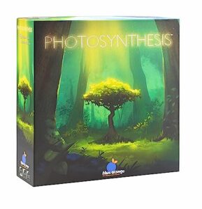 blue orange games photosynthesis board game - award winning family or adult strategy board game for 2 to 4 players. recommended for ages 8 & up.