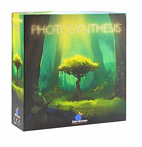 BLUE ORANGE GAMES Photosynthesis Board Game - Award Winning Family or Adult Strategy Board Game for 2 to 4 Players. Recommended for Ages 8 & Up.