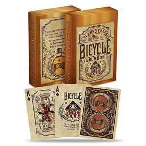 Bicycle Bourbon Playing Cards Brown'