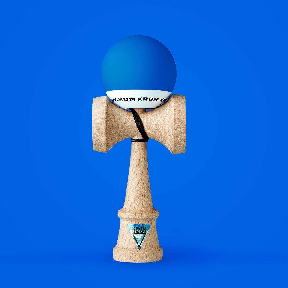 KROM Kendama POP Dark Blue – Smooth Texture and Flawless Balance – Enhanced Cognitive Skills – Improved Balance, Reflexes, and Creativity – Kendama Pro Model for Beginners and Experts