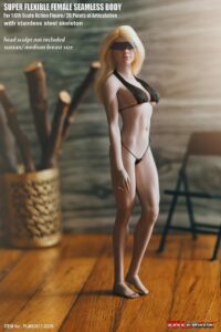 obest tbleague 1/6 female super flexible seamless body suntan action figure (s23b) (not include clothes and head)