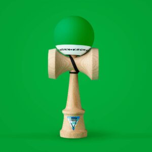 KROM Kendama POP Dark Green – Flawless Balance – Strong and Durable – Enhanced Cognitive Skills – Improved Balance, Reflexes, and Creativity – Kendama Model Pro Made For Beginners and Experts