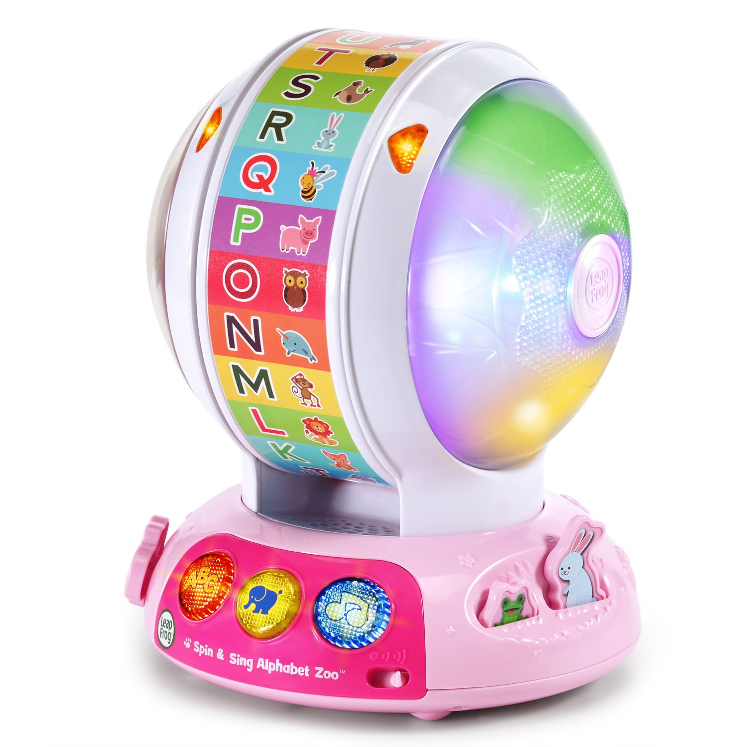 LeapFrog Spin and Sing Alphabet Zoo, Pink