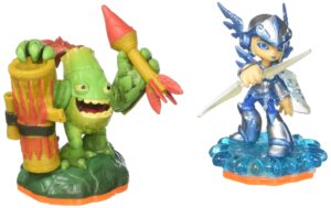 skylanders giants: two (2) characters team pack core series 2 - chill & zook