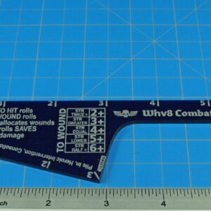 LITKO Close Combat Gauge | Compatible with Warhammer 8th Edition | (Translucent Blue)