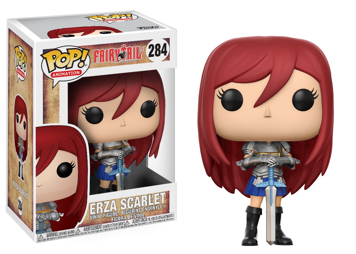 Funko POP Anime: Fairy Tail Erza Scarlet Collectible Vinyl Figure