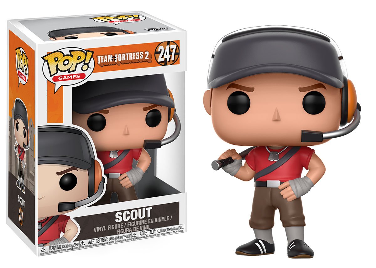 Funko POP Games: Team Fortress 2 Scout Collectible Vinyl Figure