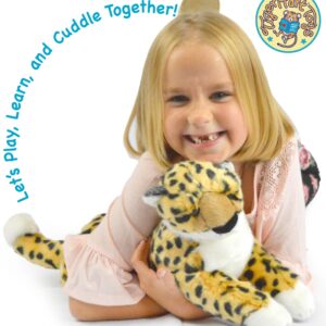 TigerHart Casey The Cheetah - 12 Inch (Tail Measurement not Included) Stuffed Animal Plush