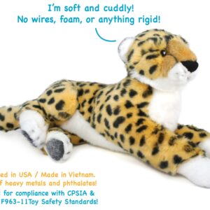 TigerHart Casey The Cheetah - 12 Inch (Tail Measurement not Included) Stuffed Animal Plush