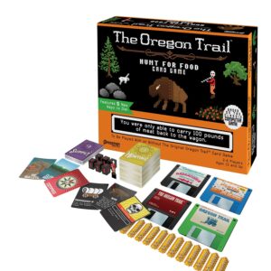 The Oregon Trail: Hunt for Food Card Game - Based On The Classic Computer Game by Pressman