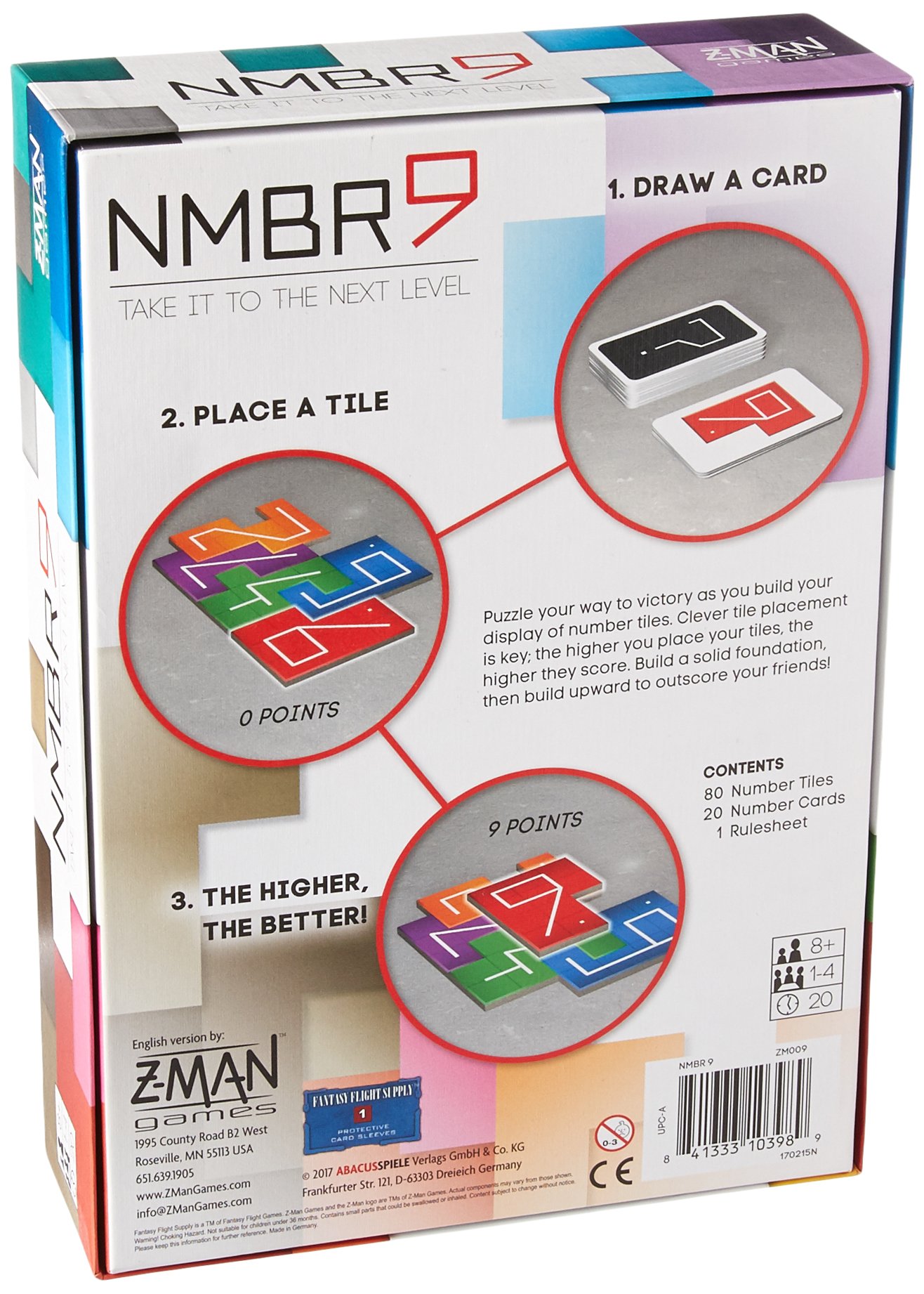 Z-Man Games NMBR 9