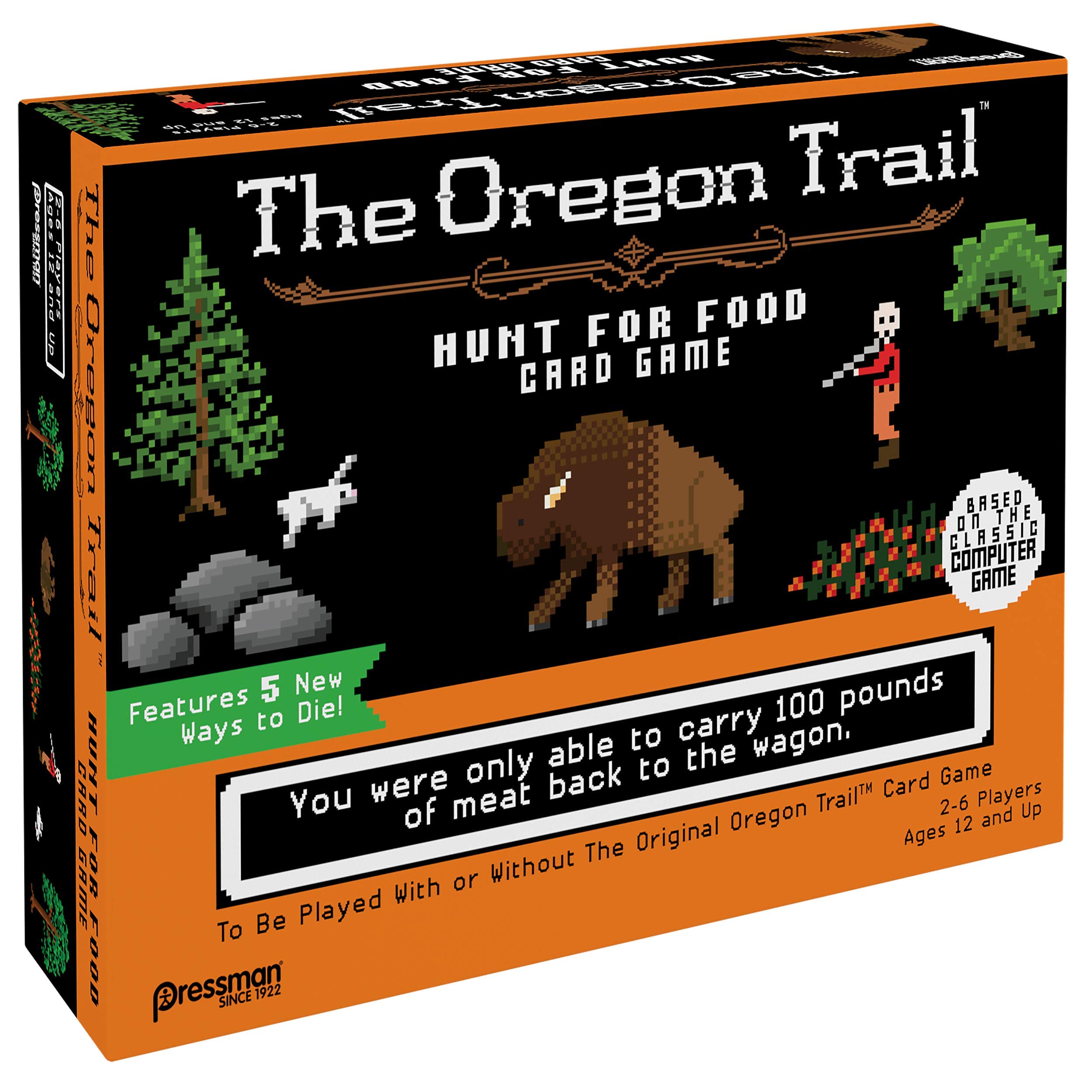 The Oregon Trail: Hunt for Food Card Game - Based On The Classic Computer Game by Pressman