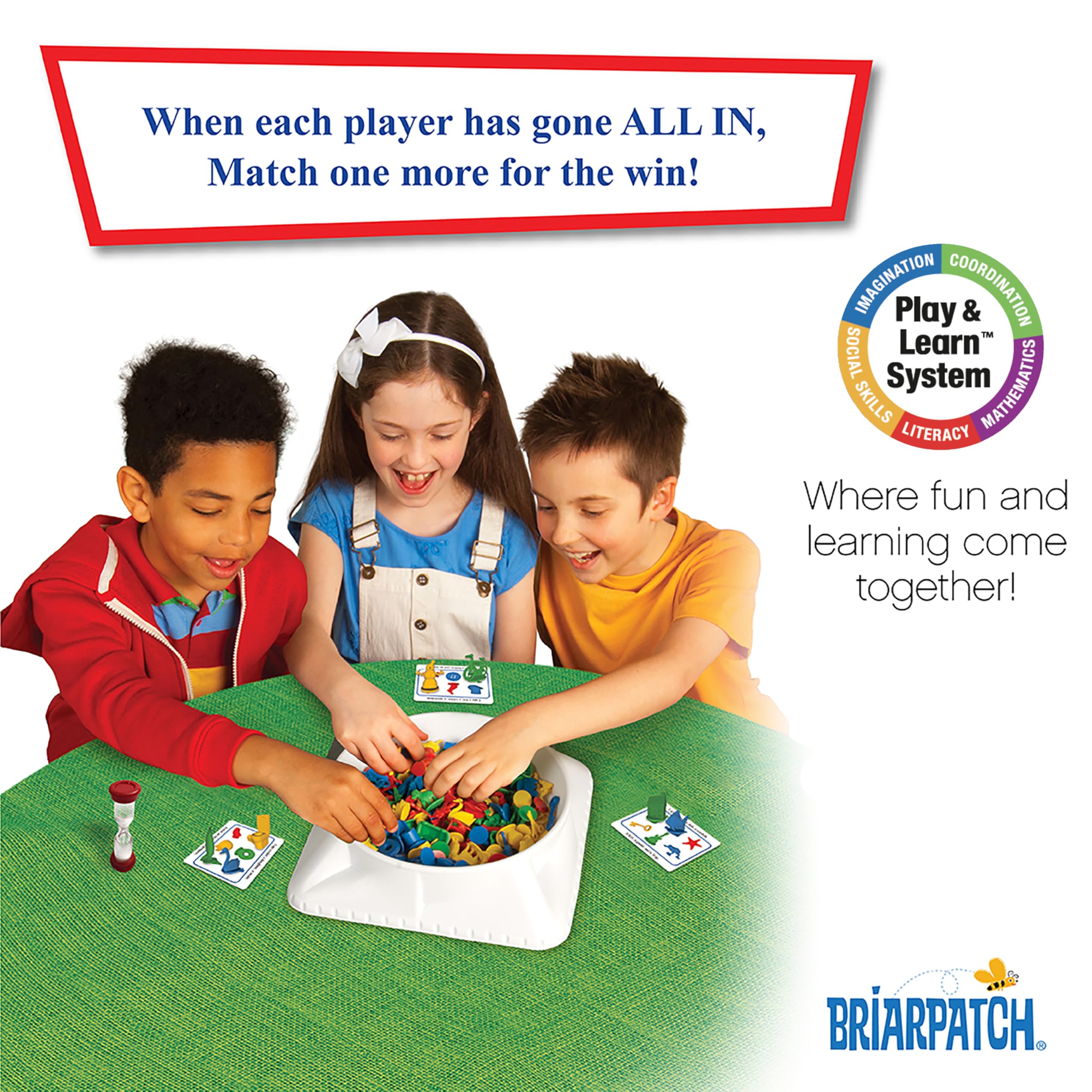 Briarpatch I Spy Dig In Game for Kids, Preschool Learning Activity Game, Family, Fast Paced for Children Ages 5+