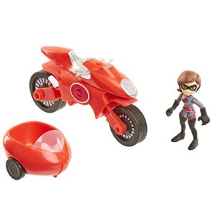 The Incredibles 2 Elasticycle & Elastigirl Vehicle Playset Action Figure