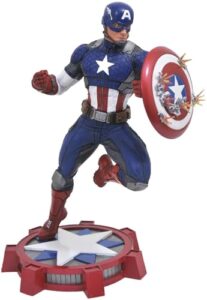 diamond select toys marvel gallery: marvel now! captain america pvc vinyl figure 9 inches