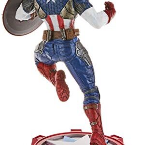 DIAMOND SELECT TOYS Marvel Gallery: Marvel Now! Captain America PVC Vinyl Figure 9 inches