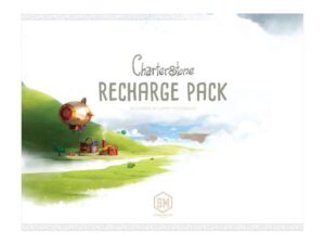 stonemaier games: charterstone: recharge pack | add to charterstone to play through the campaign again | a competitive legacy village-building board game | 1-6 players, 75 mins, ages 14+