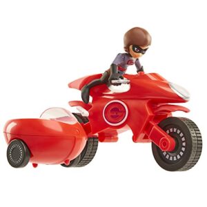 The Incredibles 2 Elasticycle & Elastigirl Vehicle Playset Action Figure