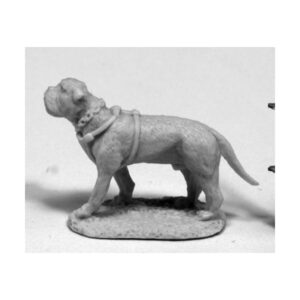 reaper miniatures garr war dog miniature 25mm heroic scale bones