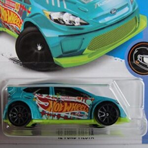 Hot Wheels Race Team 4/5, Teal '12 Ford Fiesta 307/365 10 Spoke