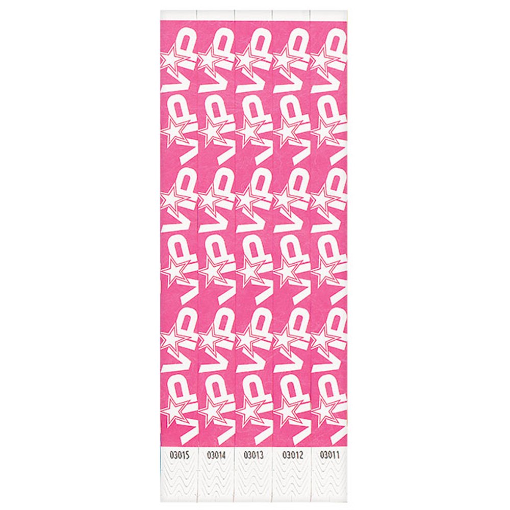 Amscan Pink VIP Star Wristbands Children's Party Supplies, One Size