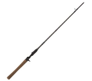 berkley 6’6” lightning rod, one piece casting rod, 10-17lb line rating, medium heavy rod power, fast action, 3/8-3/4 oz. lure rating