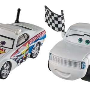 Disney Car Toys Character Car Race Starter & Pace Car Vehicle, 2 Pack