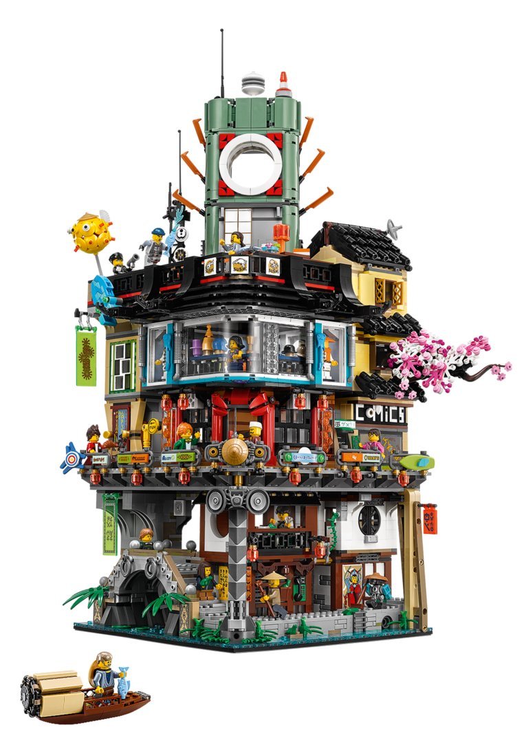 LEGO NINJAGO Ninjago City 70620, 192 months to 252 months (4867 Pieces)