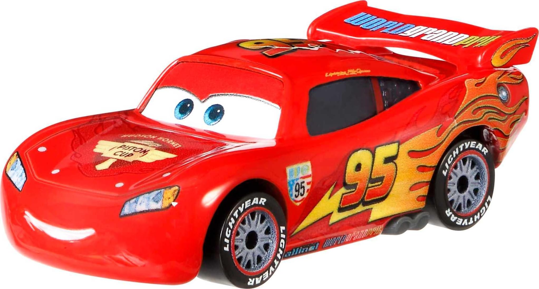 Disney Pixar Cars Lightning McQueen with Racing Wheels