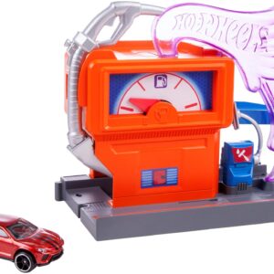 Hot Wheels City Downtown Super Fuel Stop Play Set, Multicolor