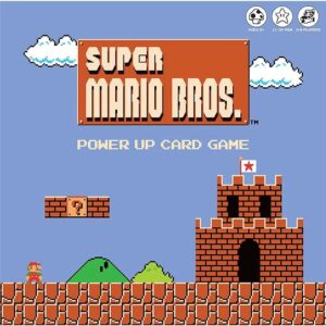 super mario bros power up card game | super mario brothers video game nintendo nes artwork | fast paced card games | easy to learn and quick to play