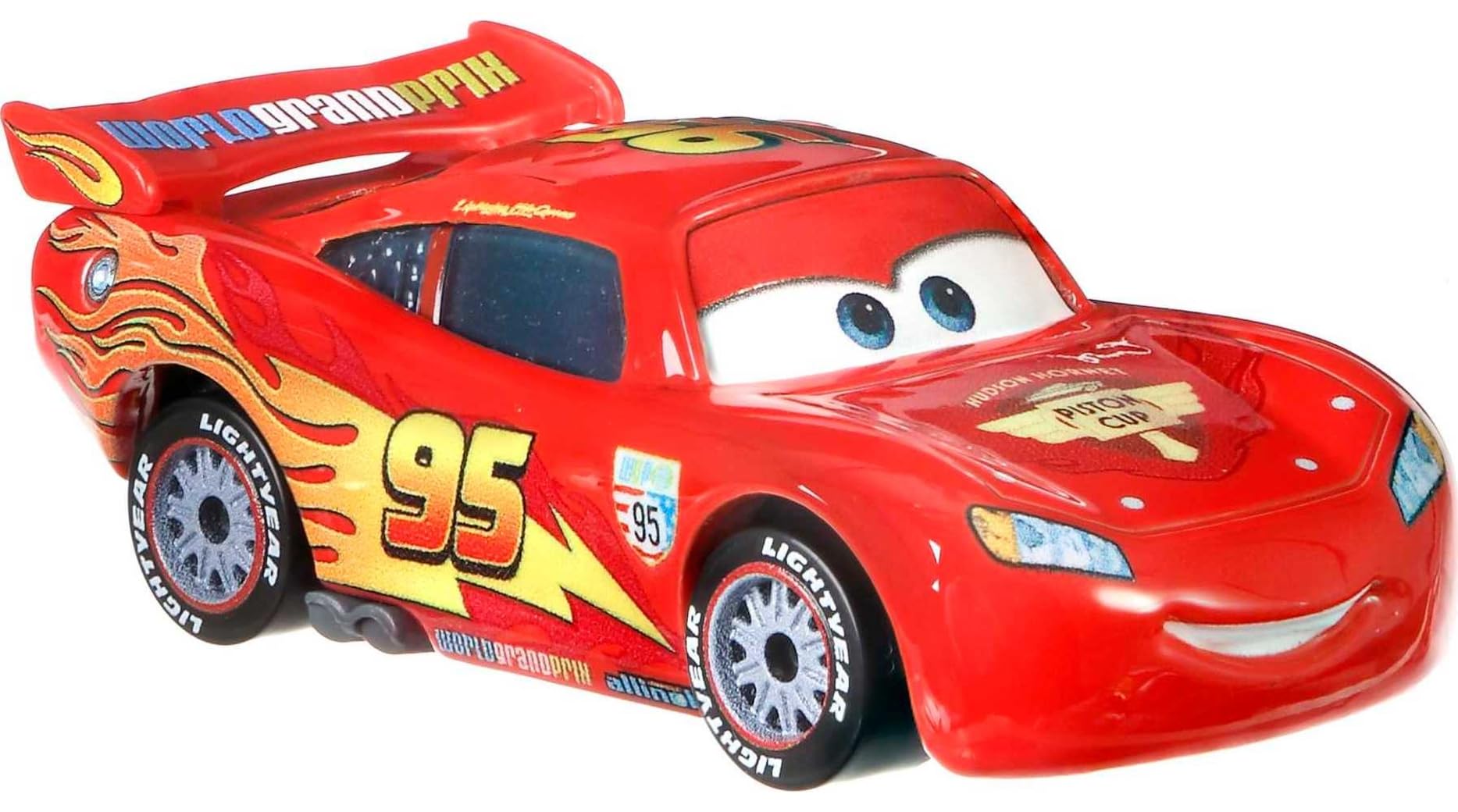 Disney Pixar Cars Lightning McQueen with Racing Wheels